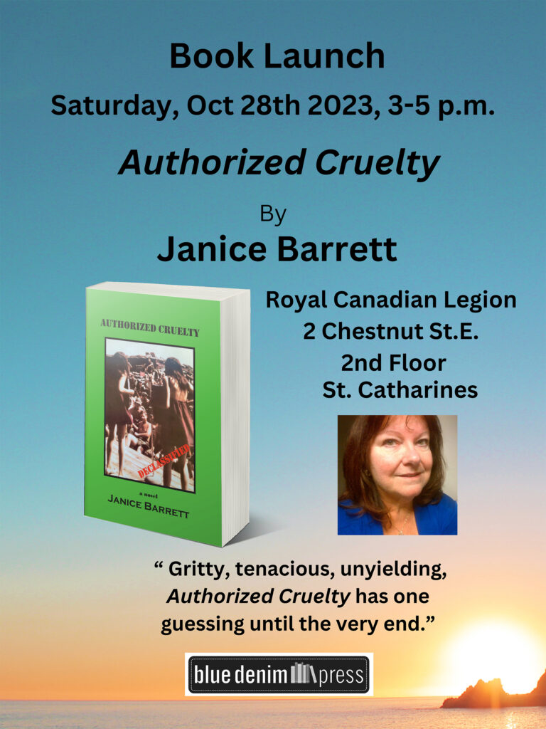 Authorized Cruelty Events – Janice Barrett